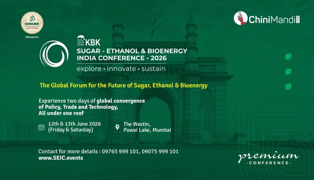 Sugar - Ethanol & Bioenergy India Conference (SEIC) 2026 - EventMandi