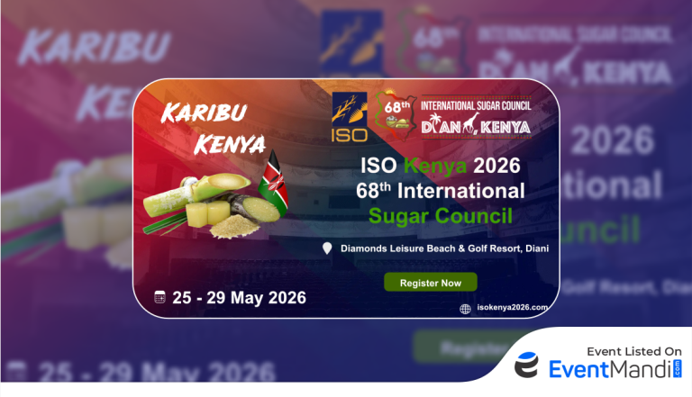 68th INTERNATIONAL SUGAR COUNCIL - KENYA - EventMandi